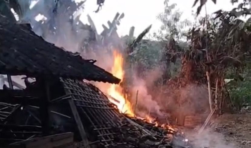 Niat Bakar Sampah, Kandang Sapi di Semin Ludes Terbakar | Media Online ...
